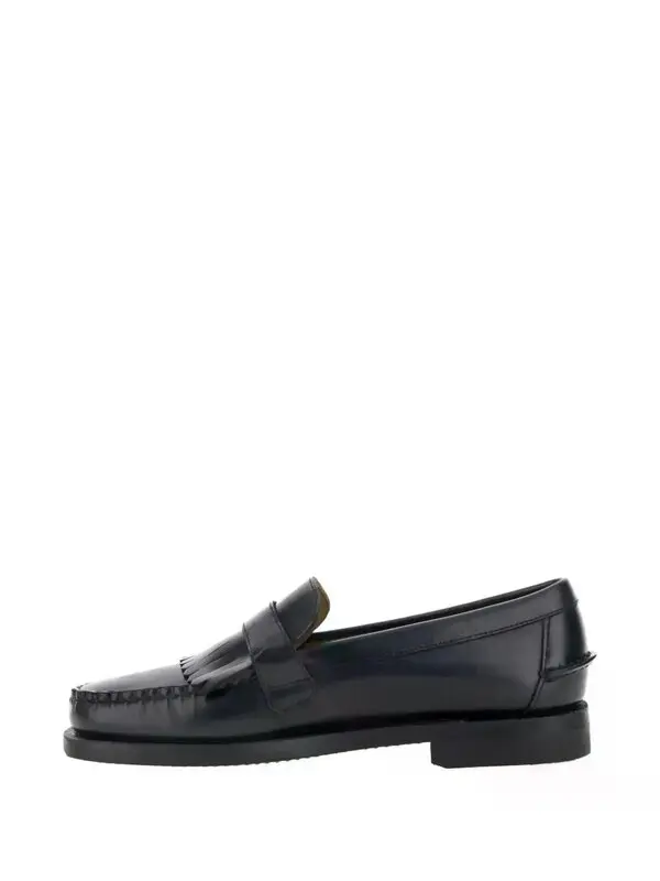 SEBAGO Fringed Buckled Loafers