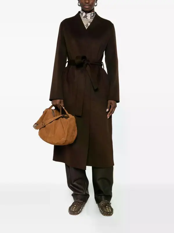 ERMANNO FIRENZE Belted Wrap Coat