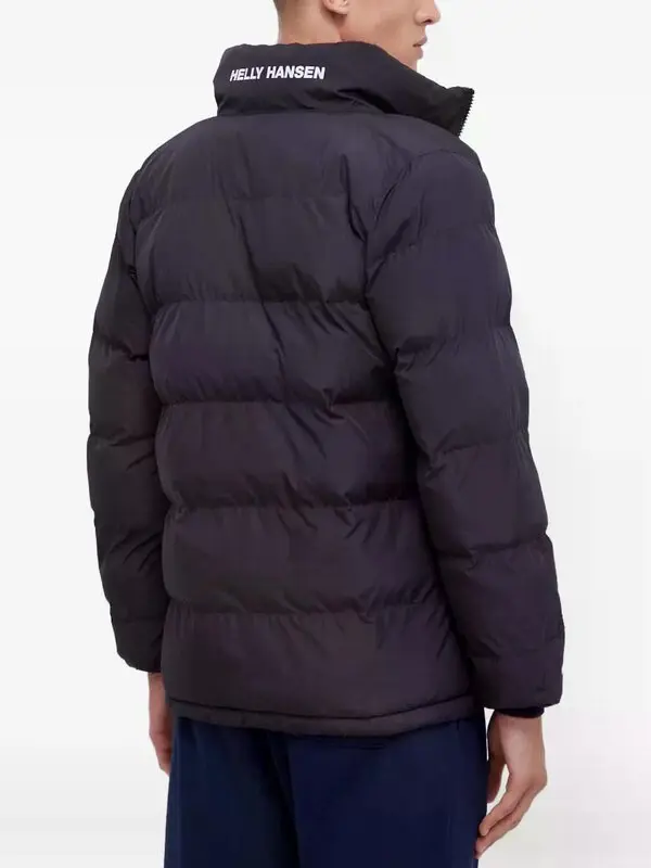 Helly Hansen Logo Puffer Jacket - Grey