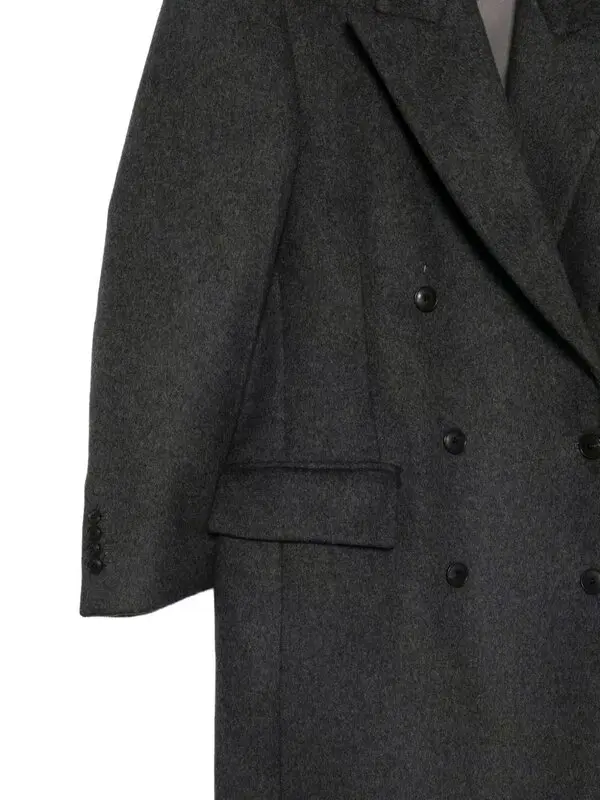 RÓHE Double-breasted Coat - Grey