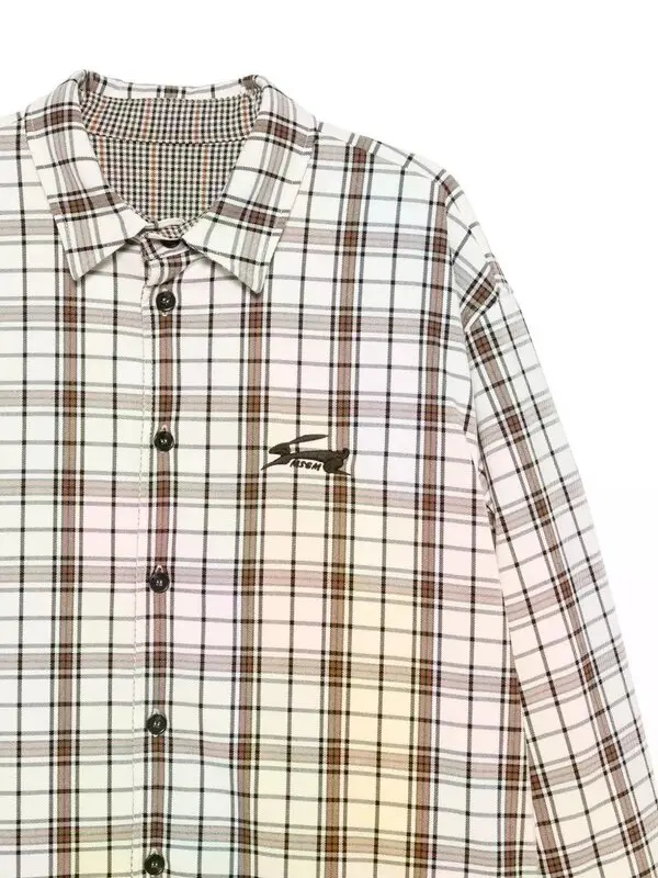 MSGM Checked Shirt Jacket