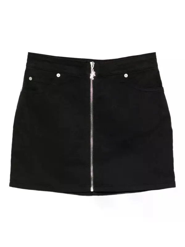 Hugo Mini Skirt With Zip Fastening