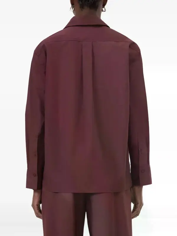 Closed Asymmetric Button-up Shirt