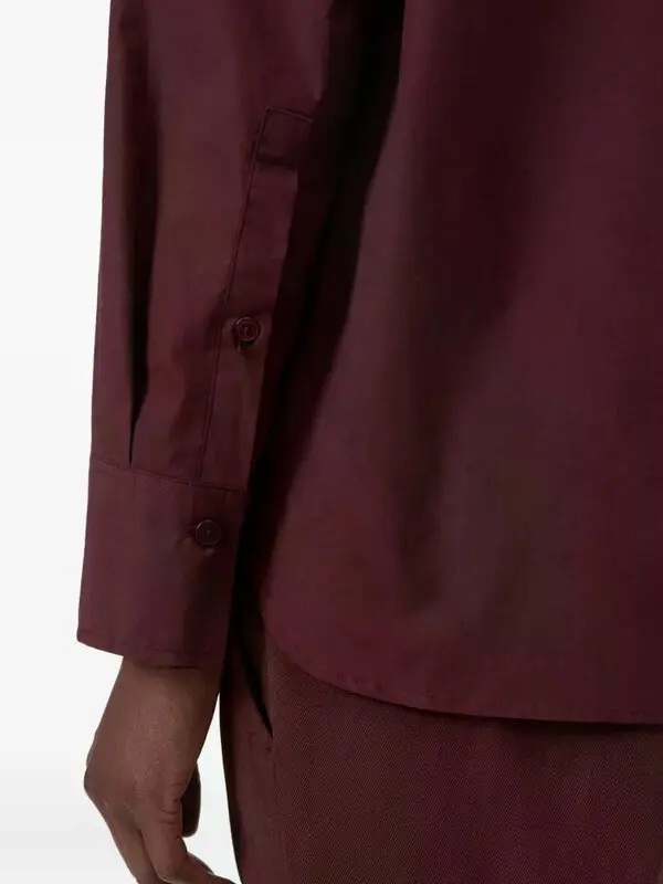Closed Asymmetric Button-up Shirt