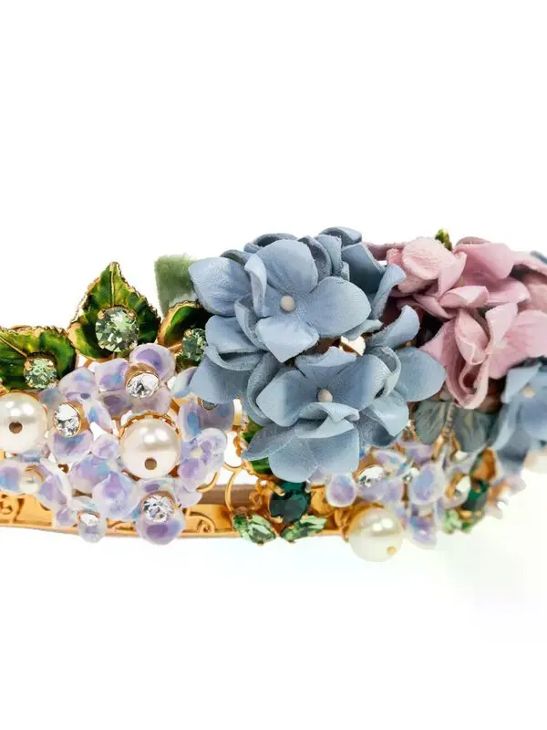 Dolce & Gabbana Floral-embellished Headband