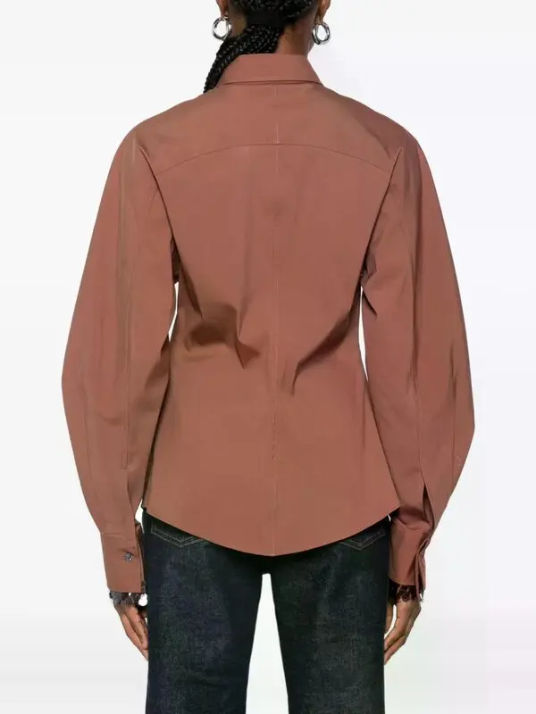 Brunello Cucinelli Long-sleeve Layered Shirt - Brown