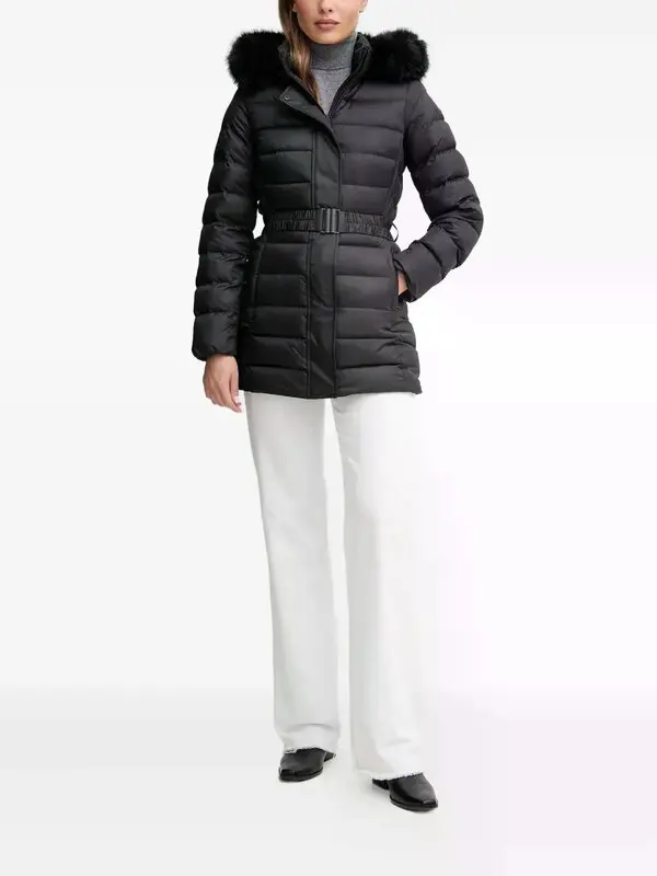 Geox Catria Hooded Belted Coat