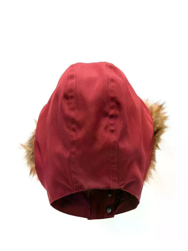 Martine Rose Fur Trimmed Cap