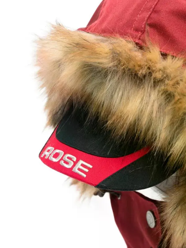 Martine Rose Fur Trimmed Cap