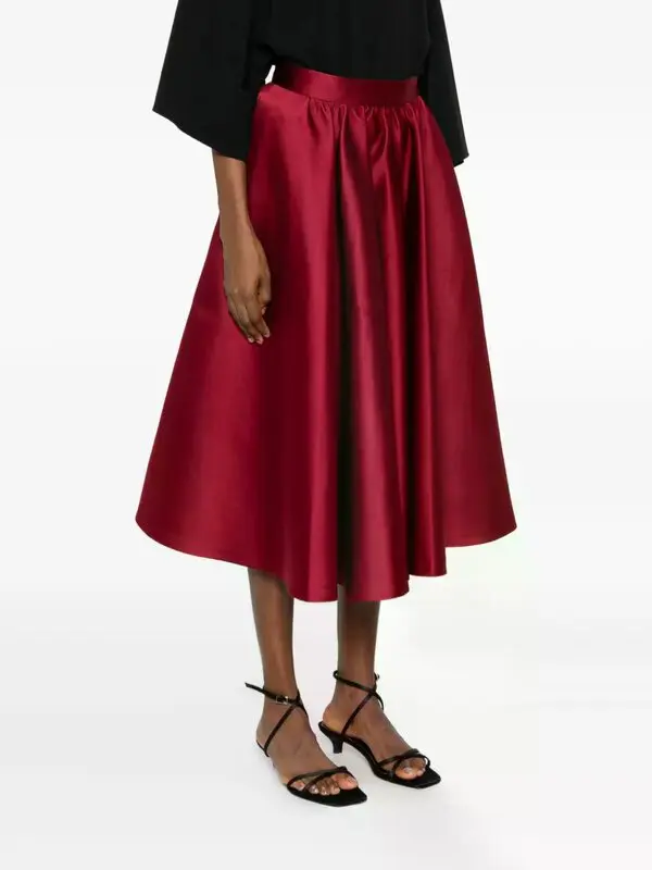 Max Mara Pleated Midi Skirt