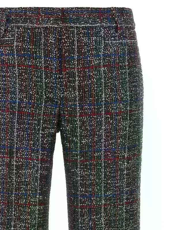 Missoni Tartan Patterned Trousers