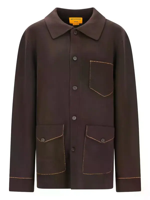 Guest In Residence Buttoned Pocket Jacket