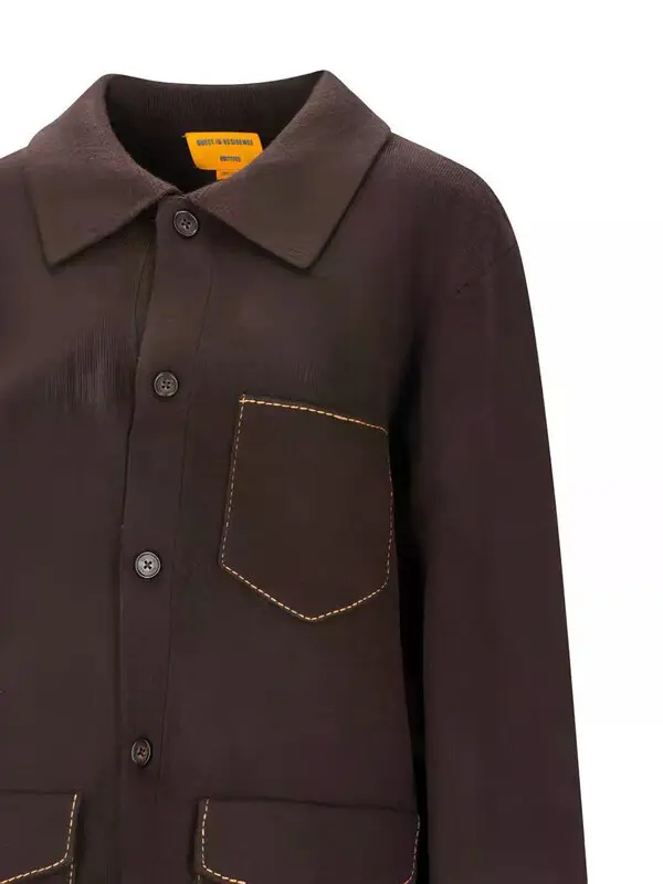 Guest In Residence Buttoned Pocket Jacket