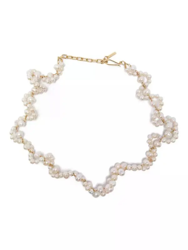 Completedworks Tide Pearl Necklace - Gold