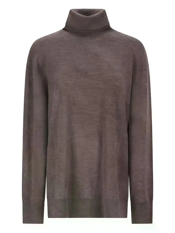 THE ROW Turtleneck Long-sleeve Top