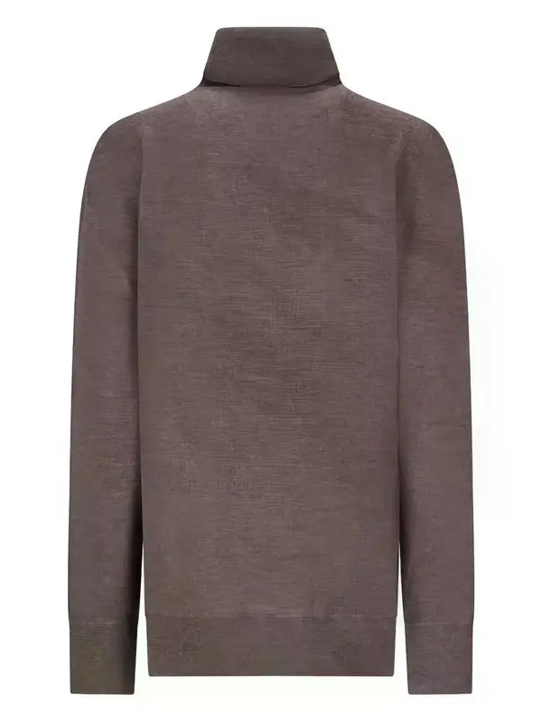 THE ROW Turtleneck Long-sleeve Top