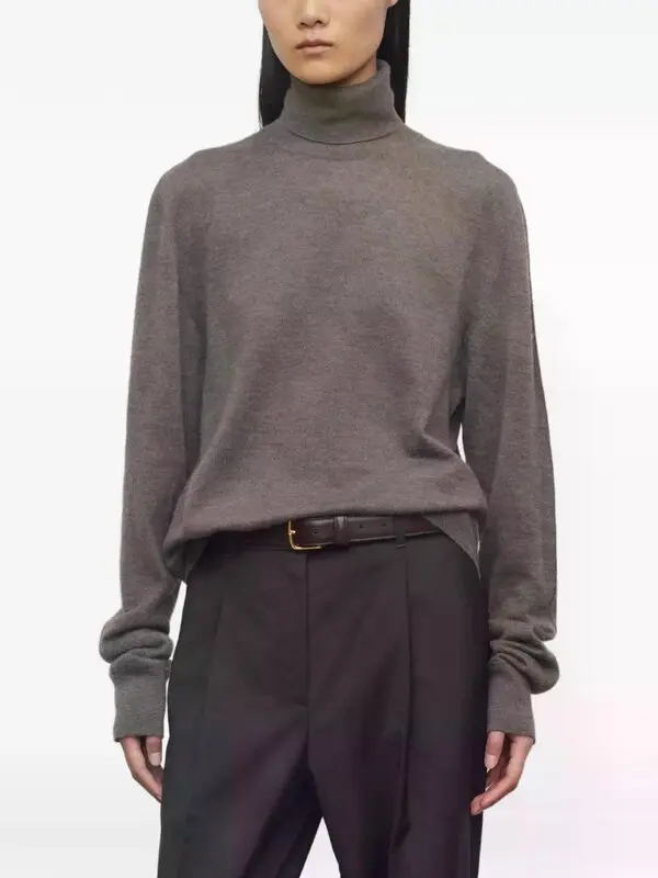 THE ROW Turtleneck Long-sleeve Top