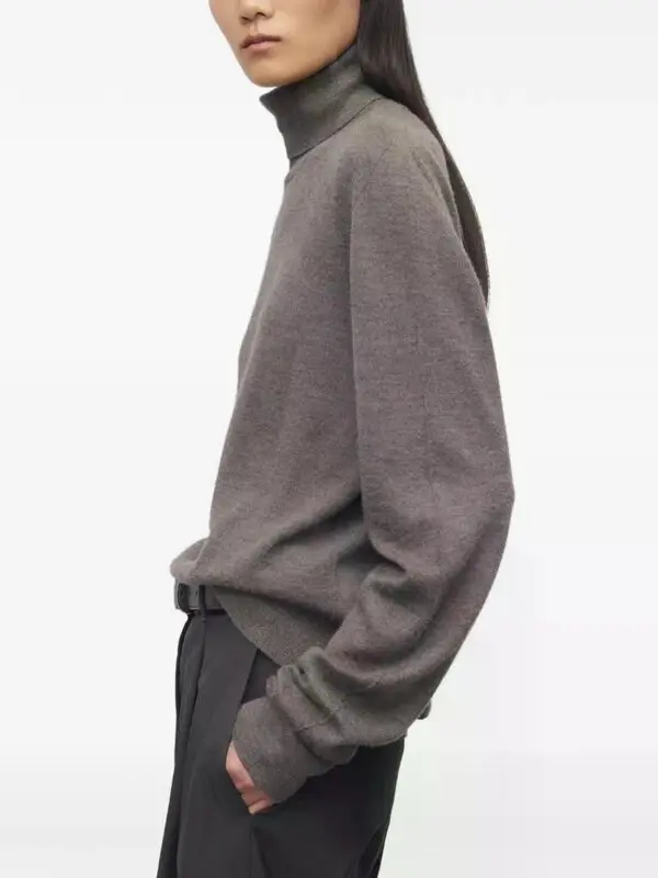 THE ROW Turtleneck Long-sleeve Top