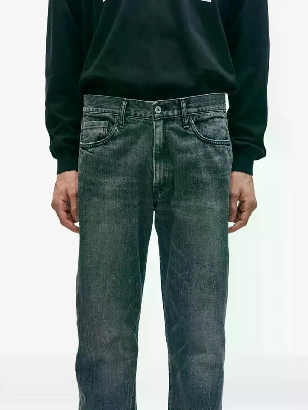 NEIGHBORHOOD Washed-effect Five-pocket Jeans