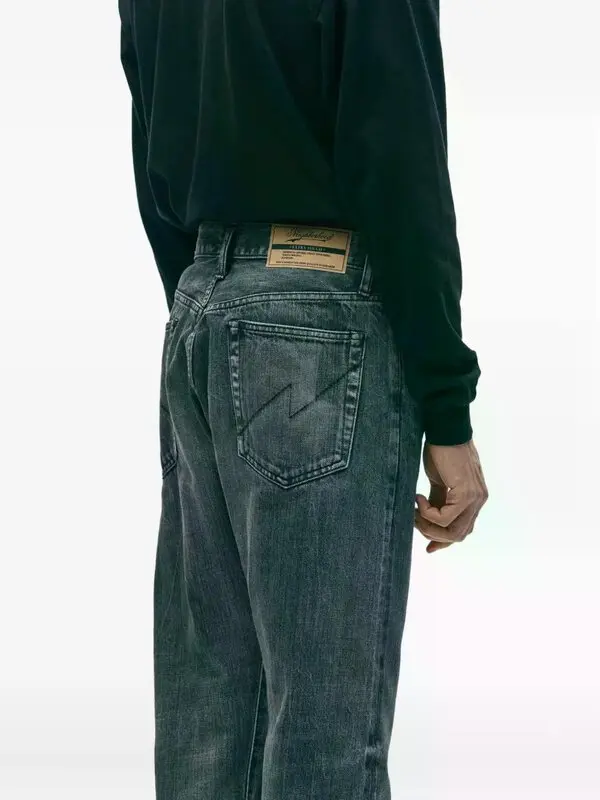 NEIGHBORHOOD Washed-effect Five-pocket Jeans