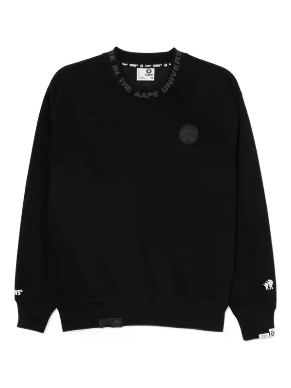 AAPE BY *A BATHING APE Logo Sweatshirt