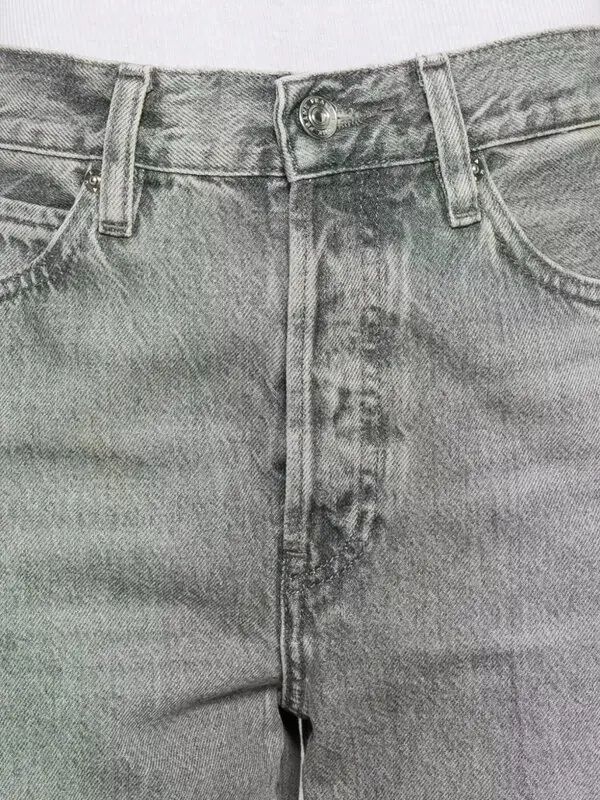 FRAME The Vertical Five-pocket Jeans - Grey