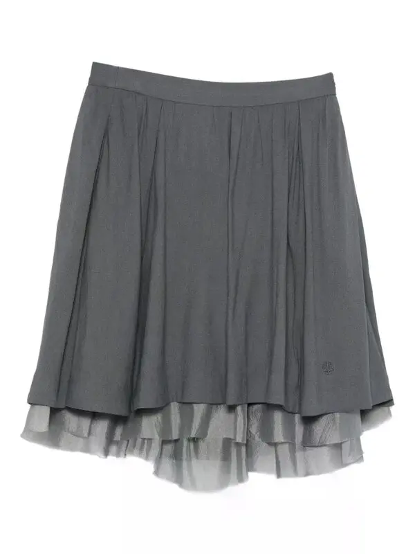 THE GARMENT Tiered Pleated Skirt
