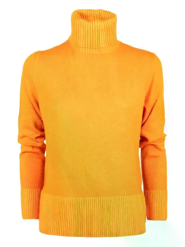 BASE MILANO Ribbed-trim Roll-neck Sweater