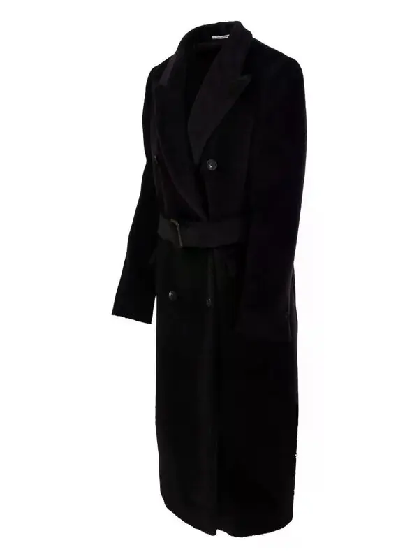 Tagliatore Belted Double-breasted Coat