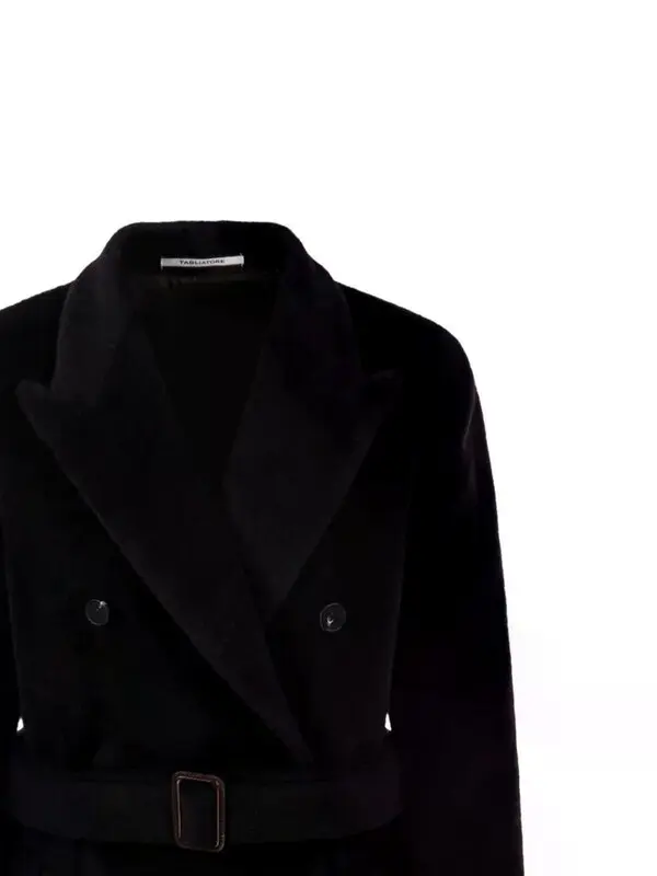 Tagliatore Belted Double-breasted Coat