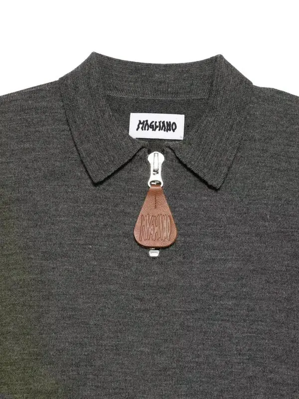 MAGLIANO Half-zip Polo Sweater