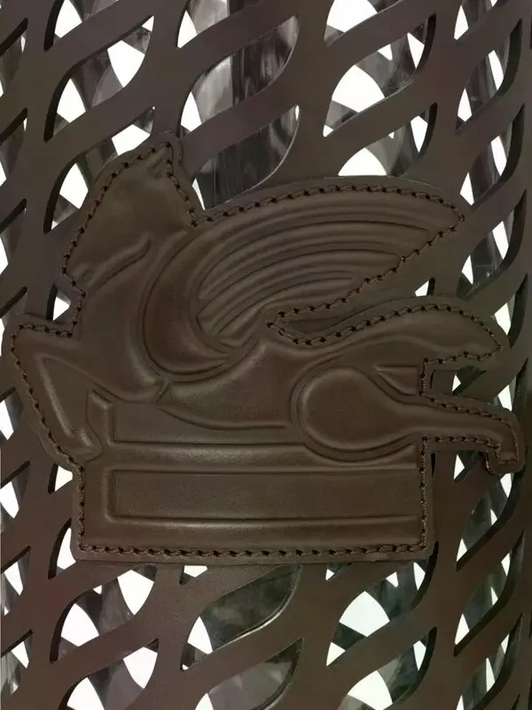 Etro Cut-out Leather Vase