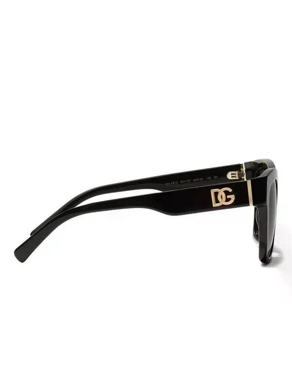 Dolce & Gabbana Square Frame Sunglasses - Black