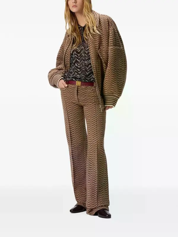 Missoni Chevron-pattern Bomber Jacket