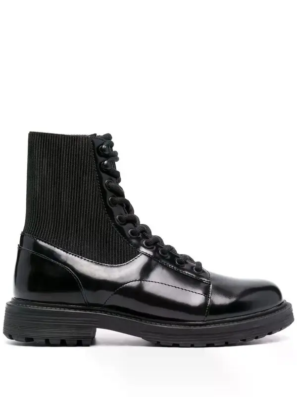 DIESEL® D-alabhama Panelled Ankle Boots