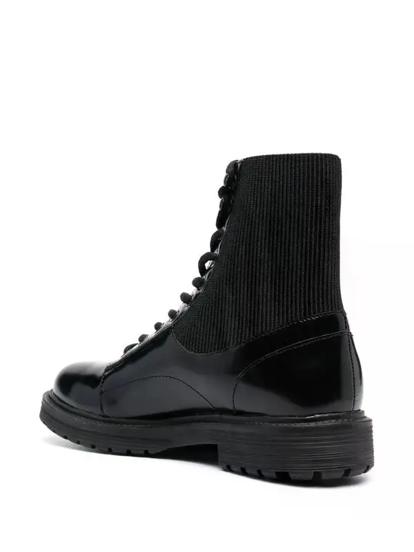 DIESEL® D-alabhama Panelled Ankle Boots