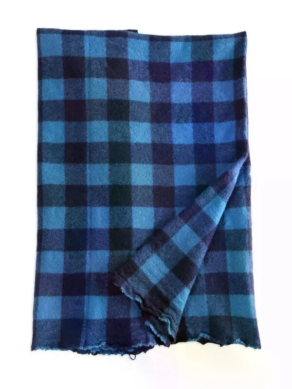 DANIELA GREGIS Check-pattern Scarf