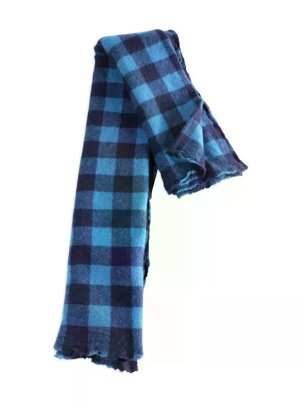 DANIELA GREGIS Check-pattern Scarf