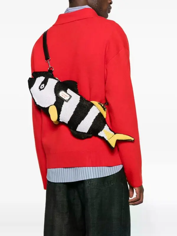 CHARLES JEFFREY Fish Shoulder Bag