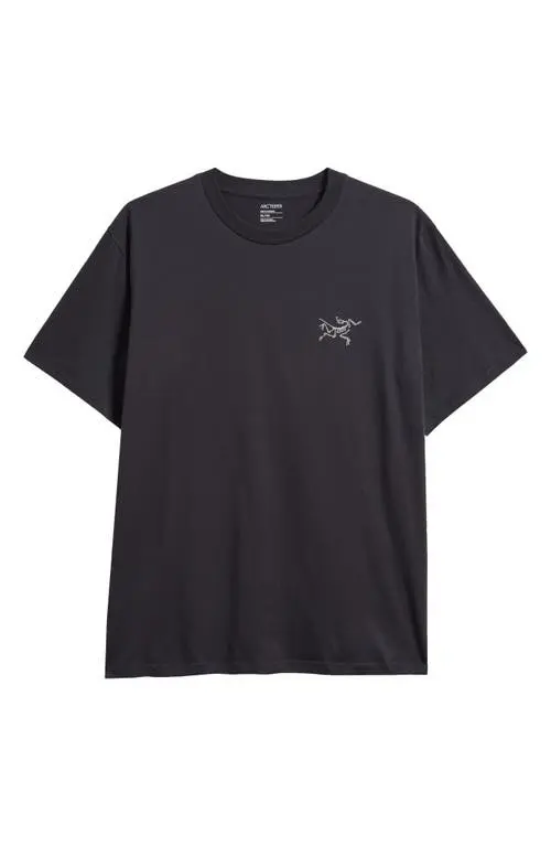 Arc'teryx Kragg Logo Cotton Graphic T-shirt - Black