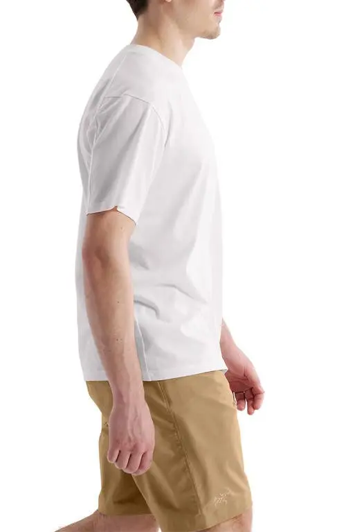 Arc'teryx Kragg Logo Cotton Graphic T-shirt - White Light