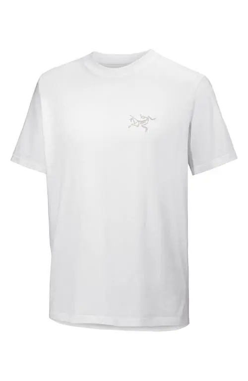Arc'teryx Kragg Logo Cotton Graphic T-shirt - White Light