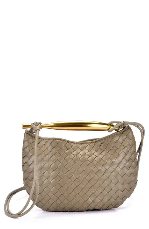 ADORNIA Woven Convertible Crossbody Bag - Tan
