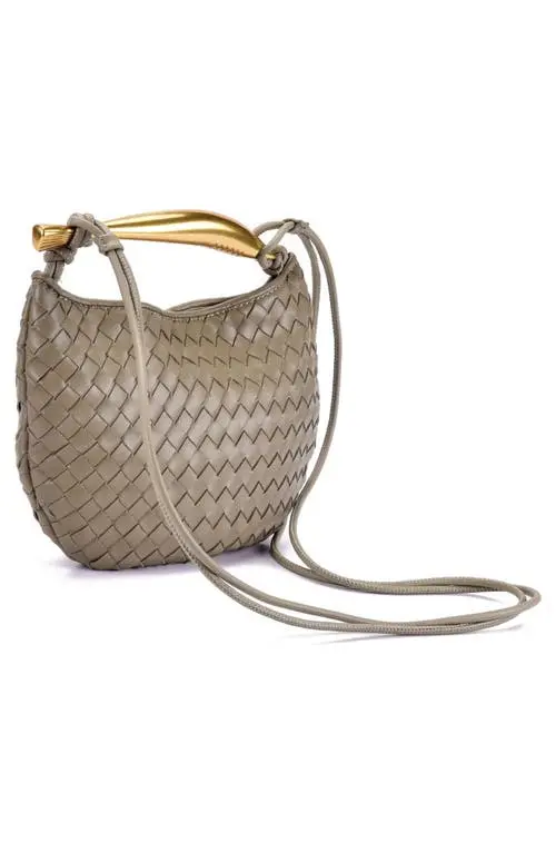ADORNIA Woven Convertible Crossbody Bag