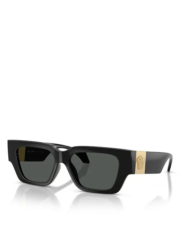 Versace Square Sunglasses 53mm - Black