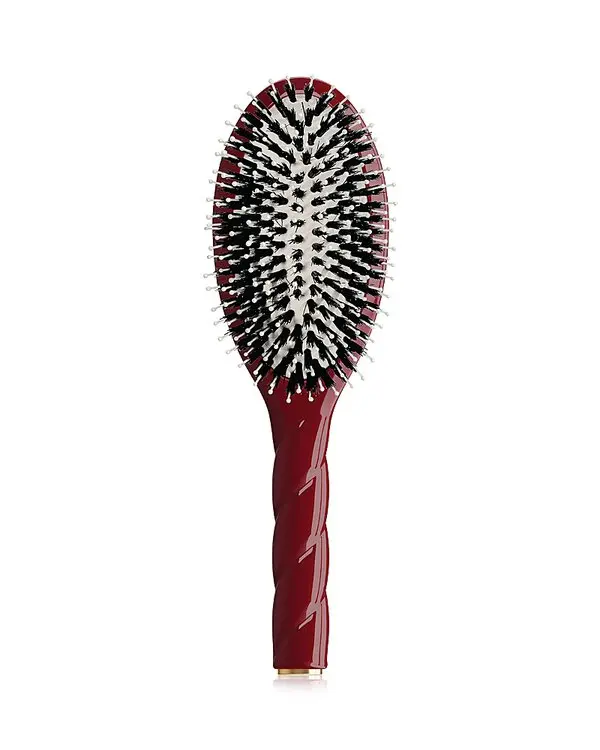 LA BONNE BROSSE N.03 The Large Essential Softness Gentle Scalp Care Hair Brush Cherry Red - No Color
