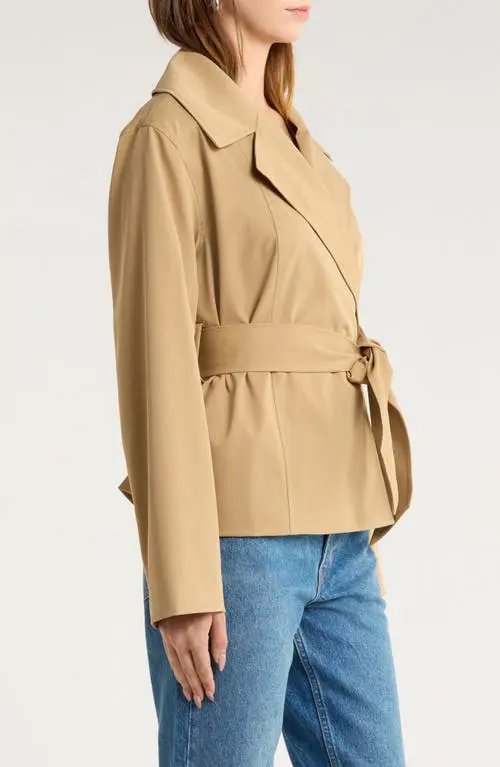 REFORMATION Jordan Short Trench Coat