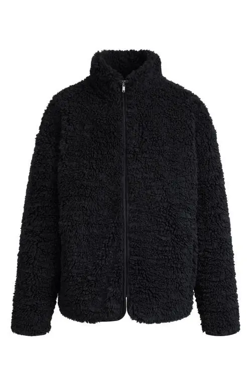 SKIMS Faux Fur Oversized Jacket - Onyx
