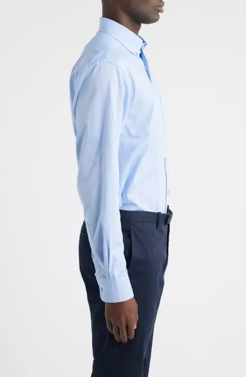 EAGLE Regular Fit Light Cotton Button-down Oxford Shirt