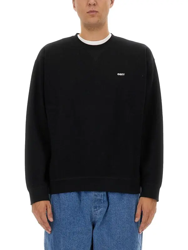 Obey Crewneck Sweatshirt With Logo